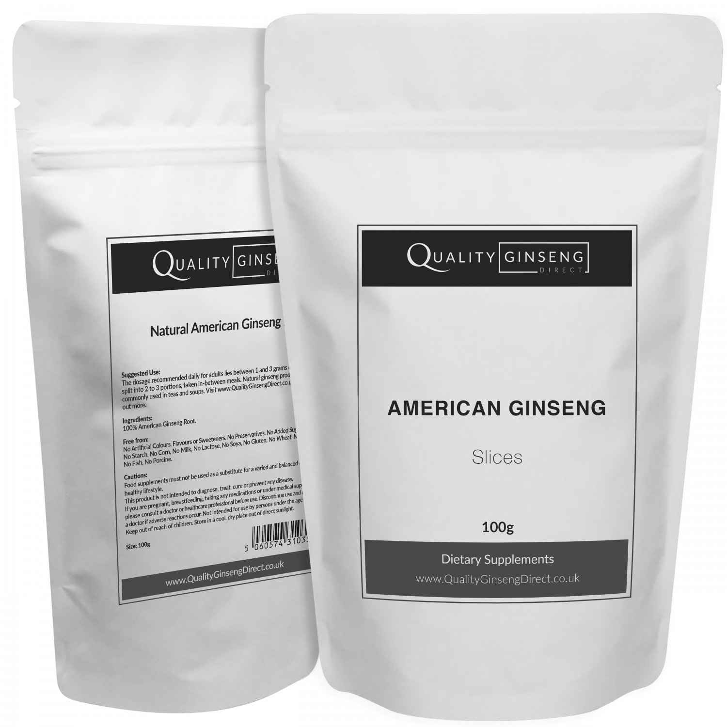 American Ginseng Slices - Quality Ginseng Direct
